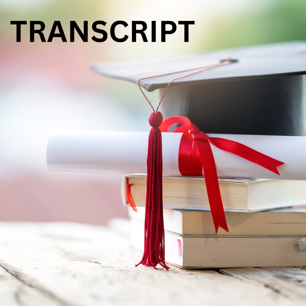 Official Transcript - National Personal Training Institute